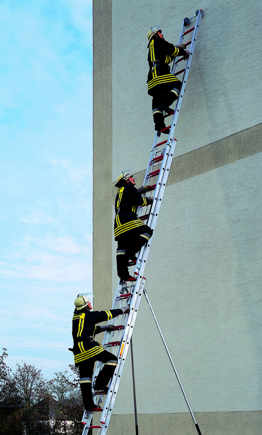 Schiebeleiter 3-teilig, Günzburger Steigtechnik | CER - Moderne ...