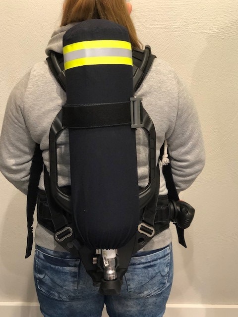 Schutzhülle COVER für Atemluftflasche 6,8l/300 bar aus flammhemmendem ...